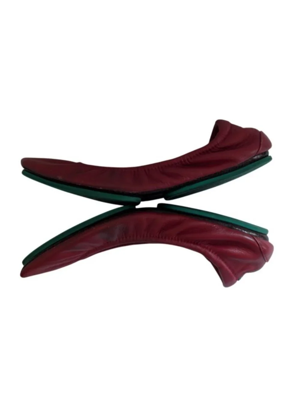 Tieks | Shoes | Tieks Size 7 Burgundy Cardinal Red Leather Ballet Flat ...
